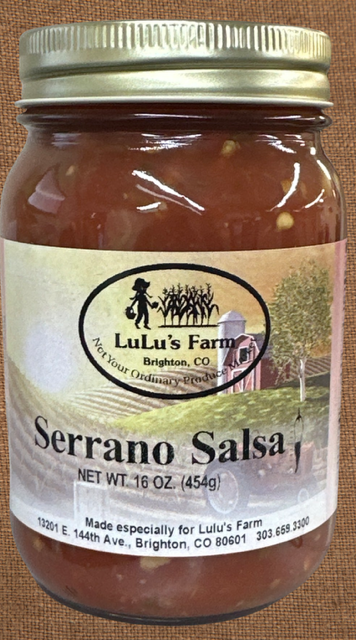 Serrano Salsa – The Chili Guys | Lulu's Farm